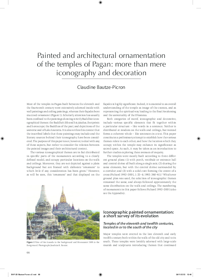 I. Introduction. Iconographic type of