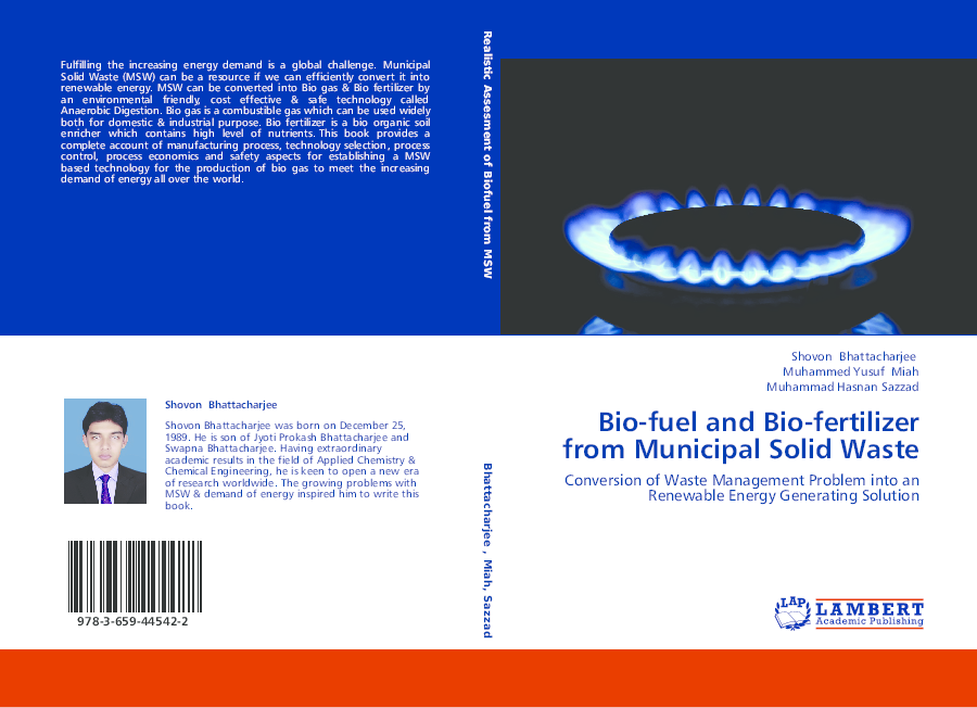 (PDF) Bio-fuel and Bio-fertilizer from Municipal Solid Waste ...
