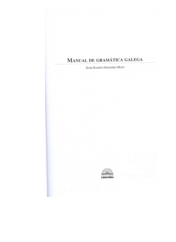 (PDF) Manual de Gramática Galega