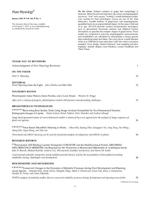 (PDF) A modern ampelography: A genetic basis for leaf shape and ...