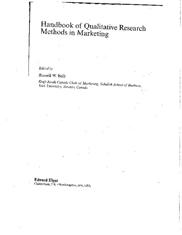 (PDF) Qualitative Historical Research in Marketing