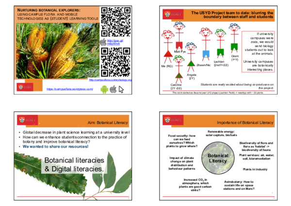 (PDF) Using campus flora and mobile technologies as learning tools.
