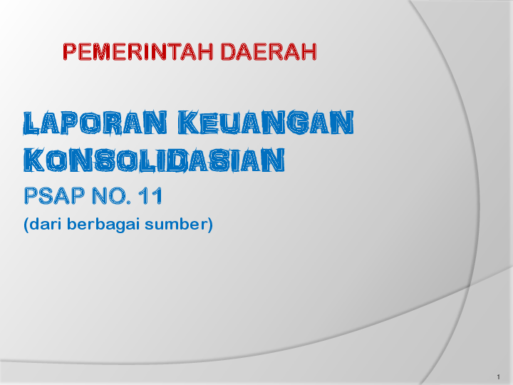 (PDF) PSAP 11 LK Konsolidasian