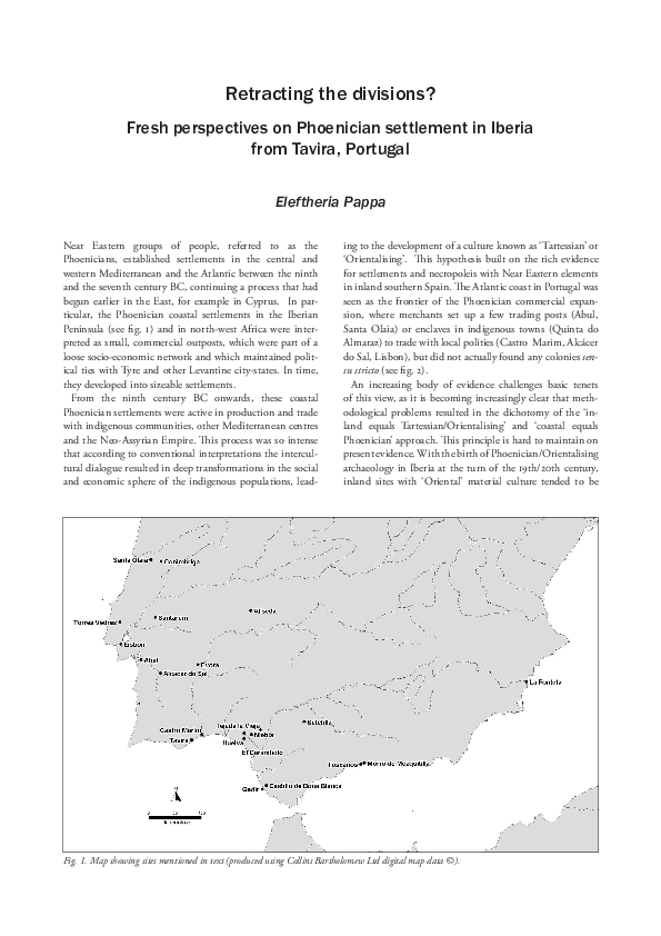 (PDF) Pappa, E. 2012. Retracting the divisions? Fresh perspectives on ...