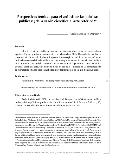 (PDF) André-Noël Roth Deubel