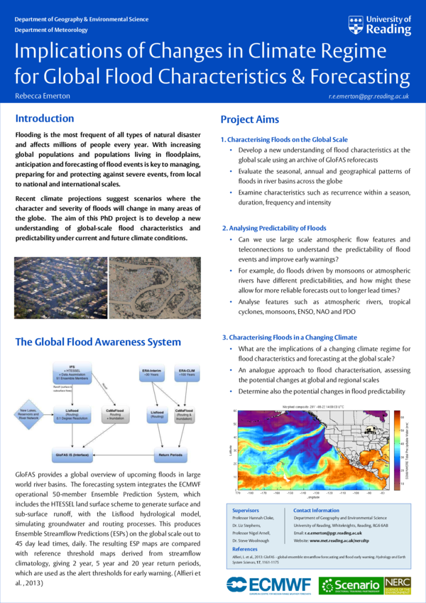 (PDF) Global Flood Characteristics and Forecasting - PhD Overview