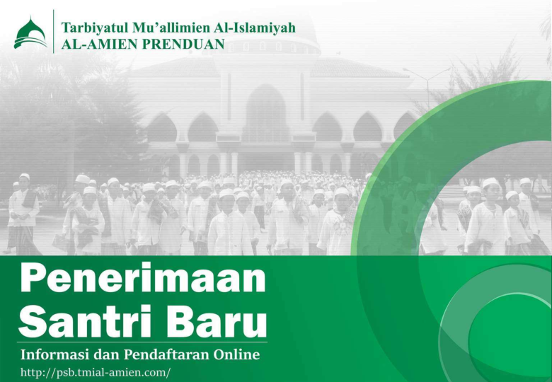 (PDF) Informasi dan Pendaftaran Online, Penerimaan Santri Baru TMI AL-AMIEN PRENDUAN Tahun Ajaan ...