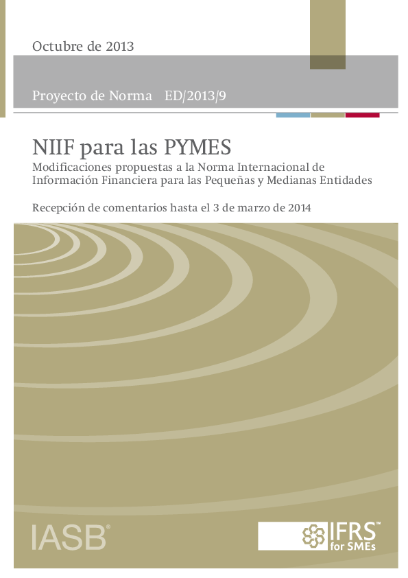 (PDF) IFRS Foundation NIIF PARA LAS PYMES Pregunta 3—Otras ...
