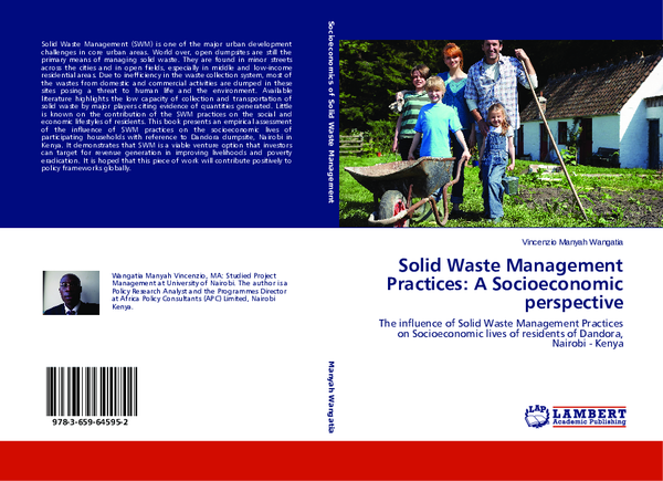 (PDF) Solid Waste Management Practices - A Socioeconomic perspective Book