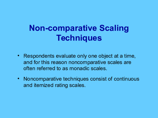 (PPT) SCALING TECHNIQUES