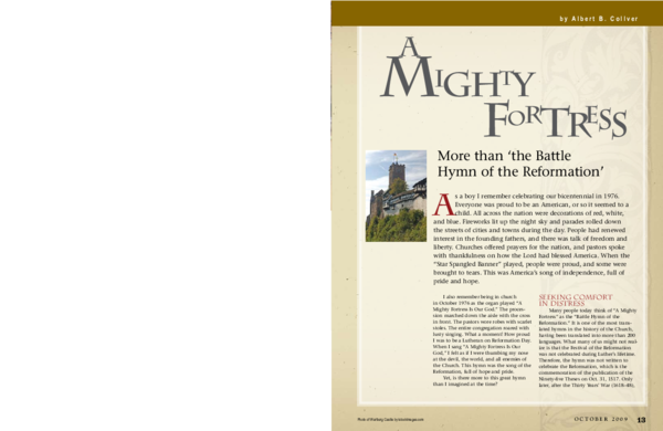(PDF) A Mighty Fortress: More than the Battle Hymn of the Reformation ...