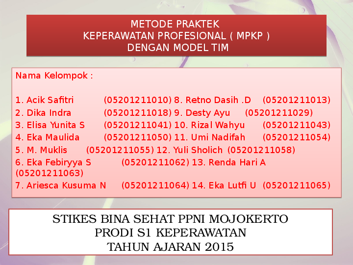 (PPT) mpkp metode tim