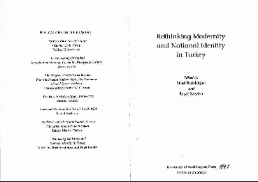 (PDF) Project of Modernity and Women in Turkey