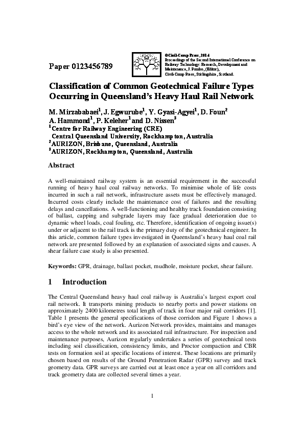 (PDF) Classification of Common Geotechnical Failure Types Occurring in ...