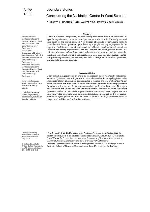 Pdf Boundary Objects
