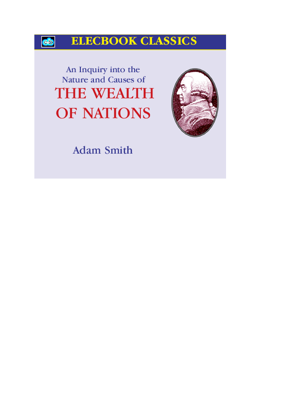 Adam Smith-The Wealth of Nations