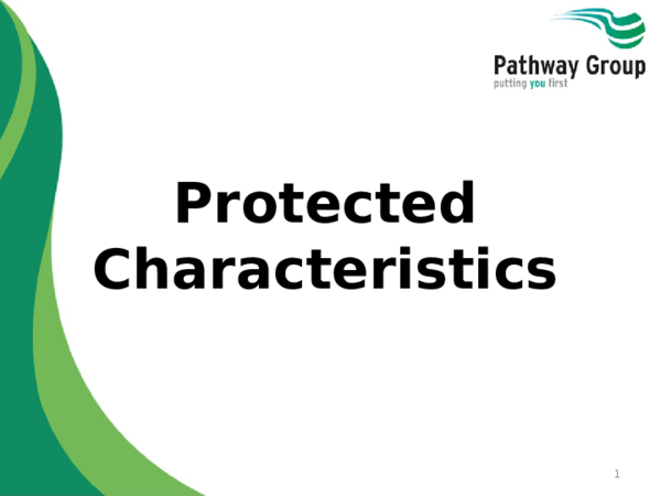 (PPT) Protected Characteristics