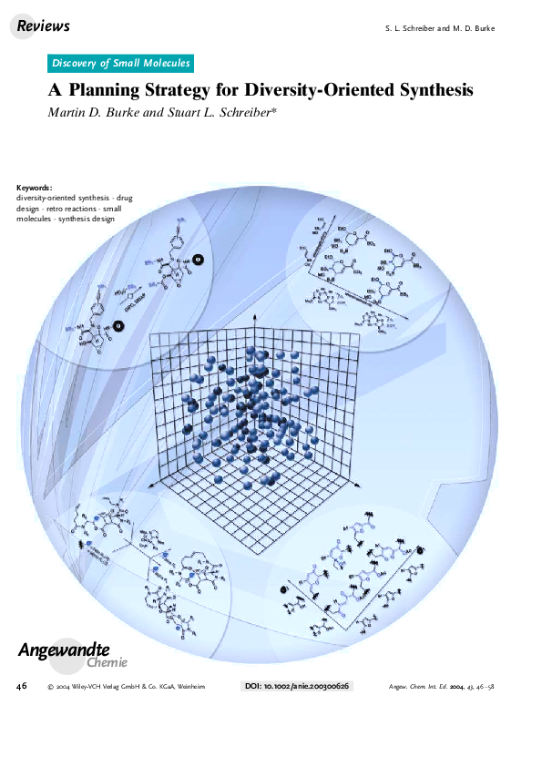 (PDF) Discovery of Small Molecules A Planning Strategy for Diversity-Oriented Synthesis