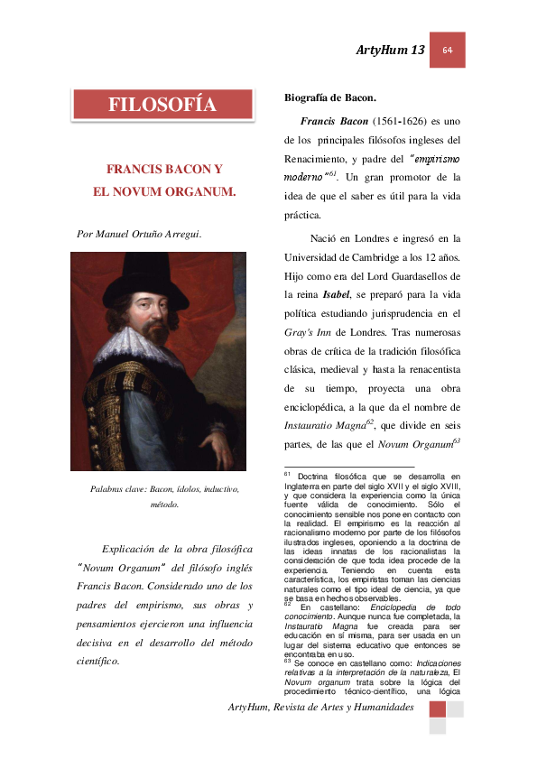 Metodo Cientifico Francis Bacons Francis Bacon (1561 1626)