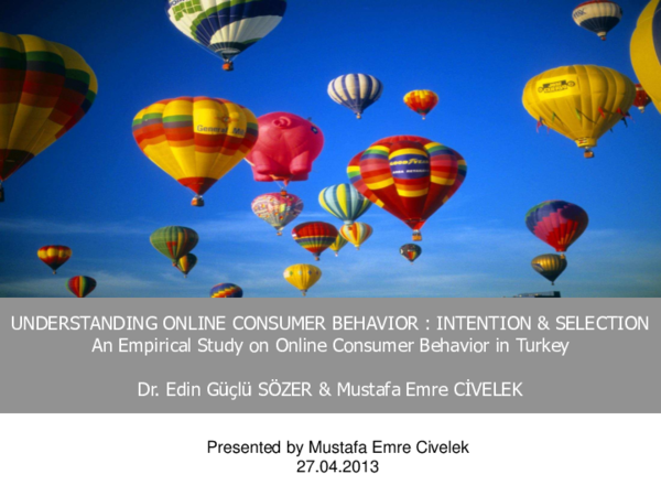 (PDF) UNDERSTANDING ONLINE CONSUMER BEHAVIOUR