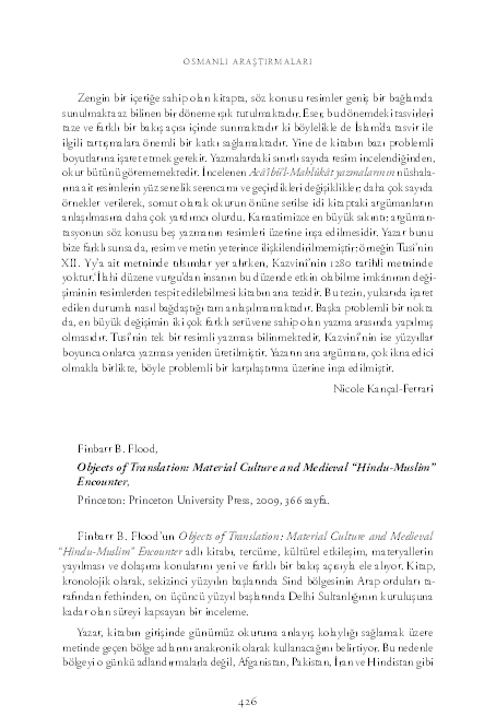 (PDF) Review: Finbarr B. Flood, Objects of Translation: Material ...