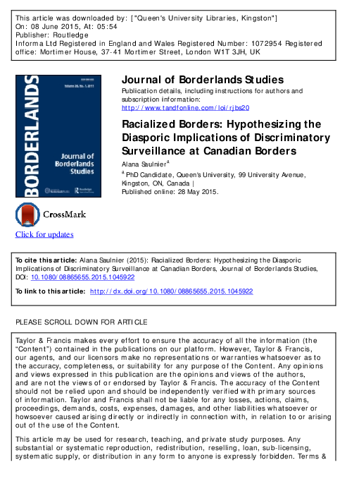 racializing surveillance