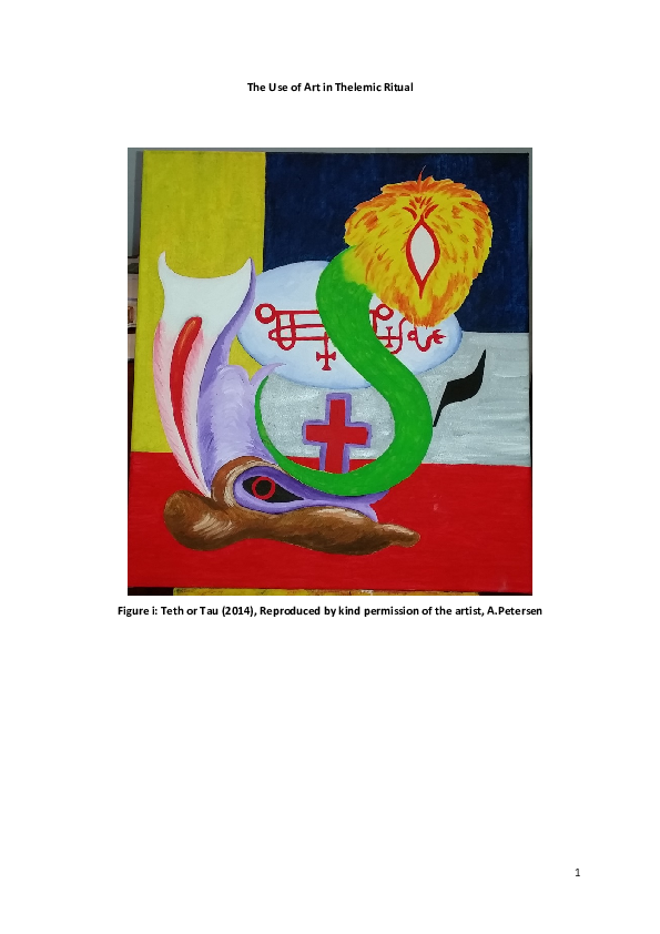 Art and Thelemic Ritual