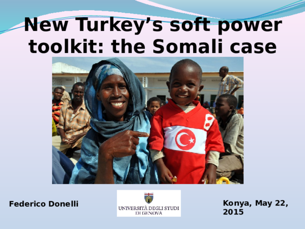 (PPT) New Turkey’s soft power toolkit: the Somali case