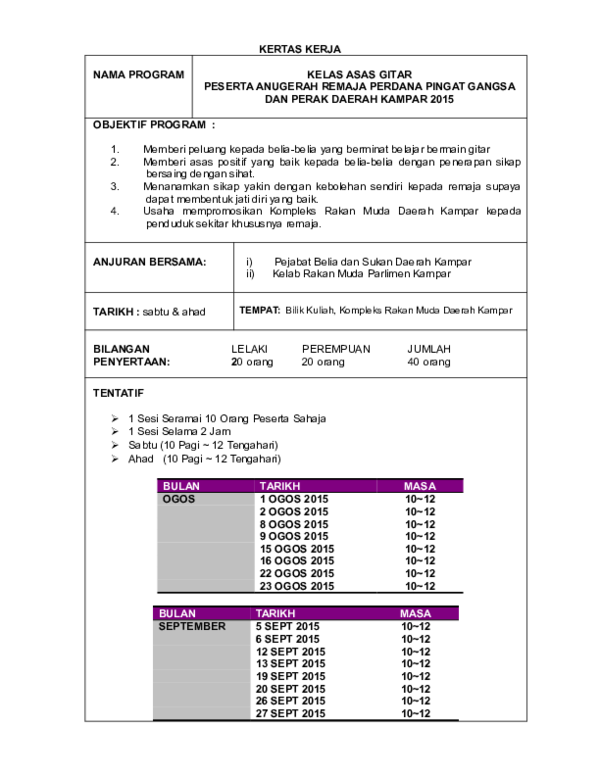 (DOC) Simple Kertas Kerja