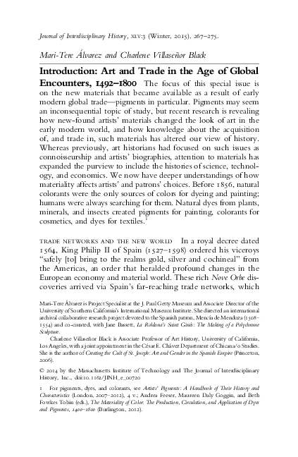 (PDF) Introduction: Art and Trade in the Age of Global Encounters, 1492 ...