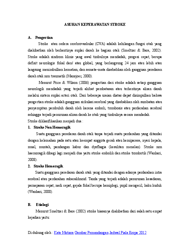 (DOC) ASKEP STROKE