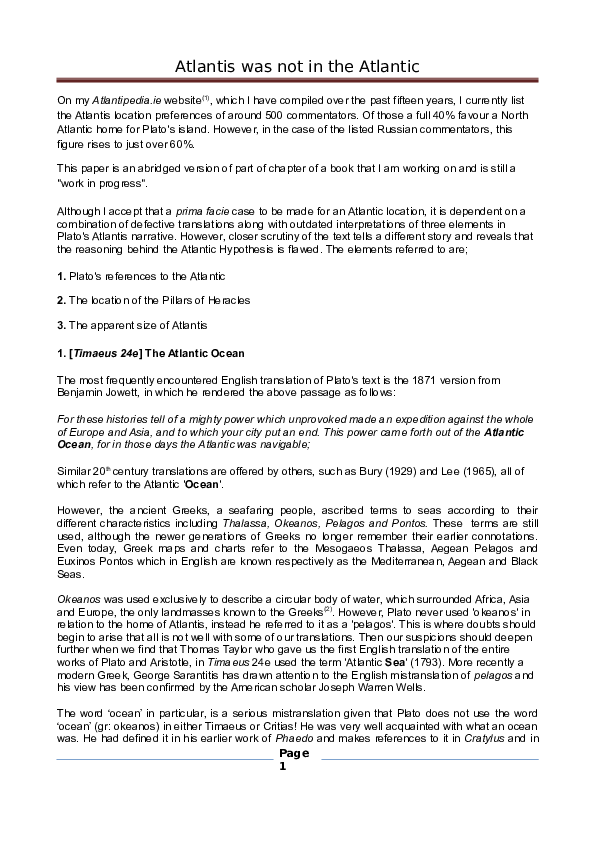 (DOC) Atlantis