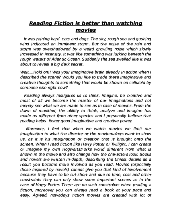 (DOC) TOEFL Sample Essay : independent tasks