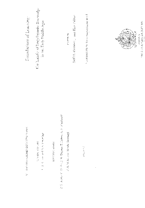 (PDF) The Anglo-Saxon Continental Mission and the Transfer of Encyclopaedic Knowledge