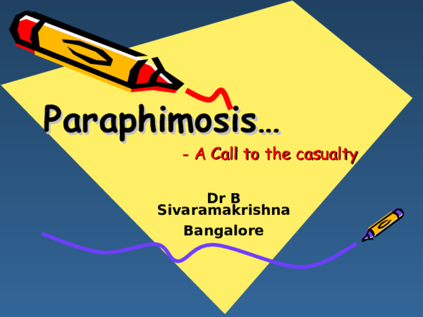 (PPT) Penile Strangulation