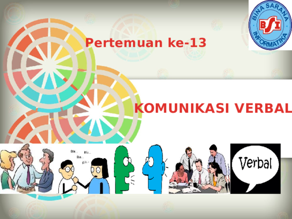 (PPT) Presentasi Kom Verbal