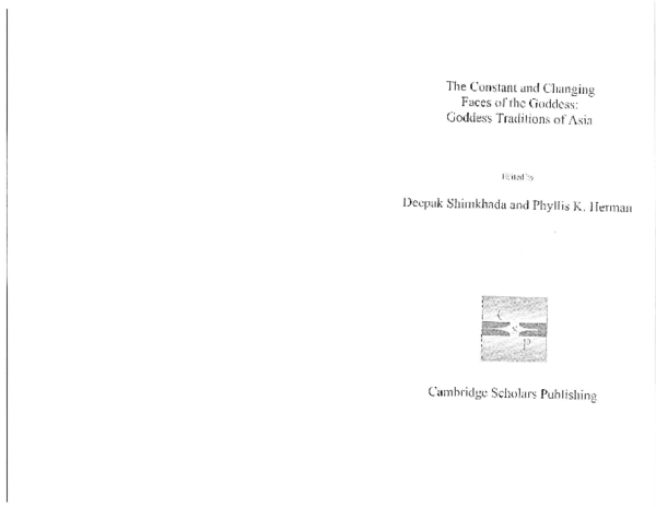 (PDF) “The Body of the Goddess: Eco-awareness and Embodiment in Hindu ...