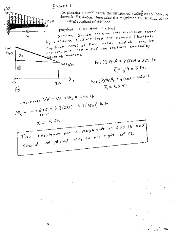 (PDF) Easy Examples of Distributed Loads