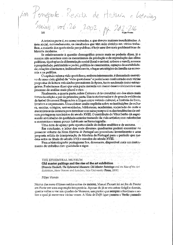 “The Ephemeral Museum: Old Master Paintings and the Rise of the Art ...