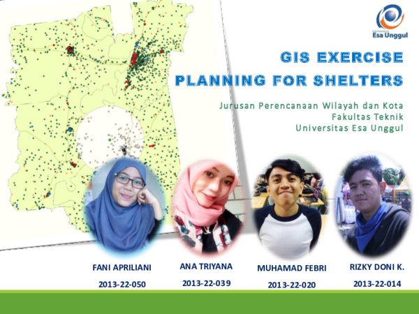 (PDF) GIS Exercises - Planning For Shelters