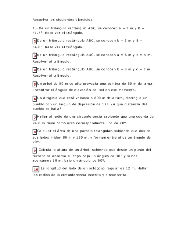 (DOC) Ejercicios geo y trigo