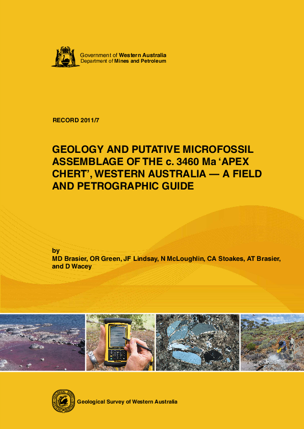 (PDF) Earth’s oldest putative fossil assemblage from the ~3.5 Ga Apex ...