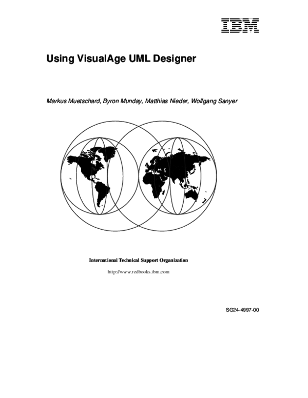 (PDF) Using VisualAge UML Designer