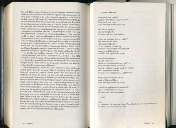 (PDF) Ahmad Shamlou in Looking Eastward: Modern Poetry in Translation ...