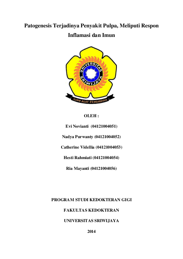 (PDF) Patogenesis kelainan pulpa 3