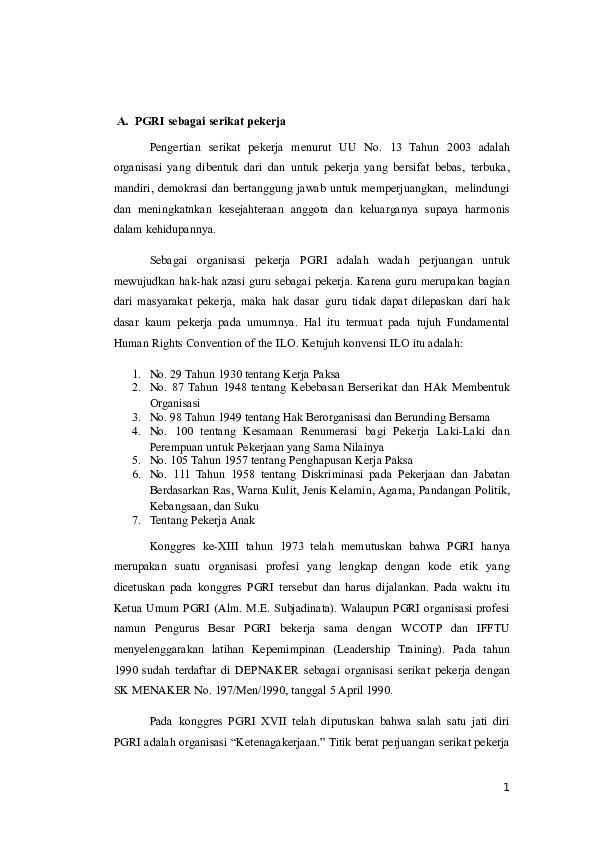 (DOC) SPJD Serikat Pekerja dan Selayang Pandang