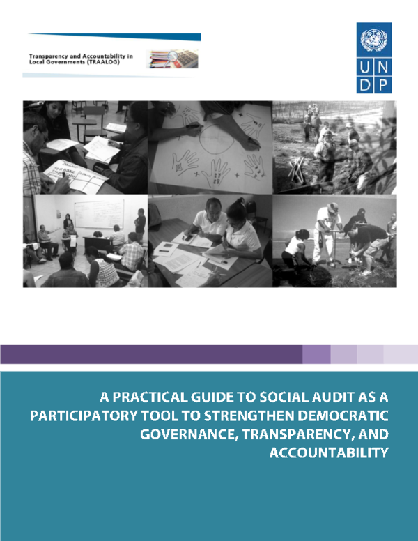(PDF) A Practical Guide to Social Audit as a Participatory Tool to ...