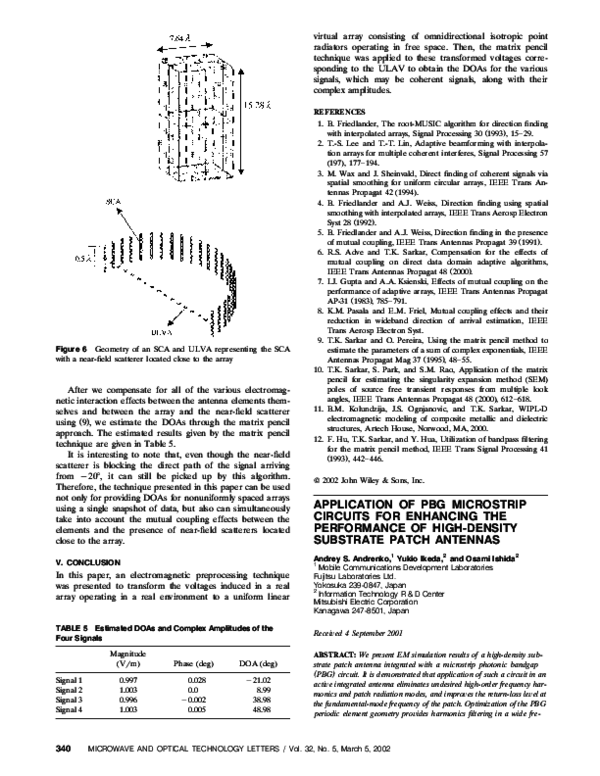 (PDF) Application of PBG Microstrip Circuits for Enhancing the ...