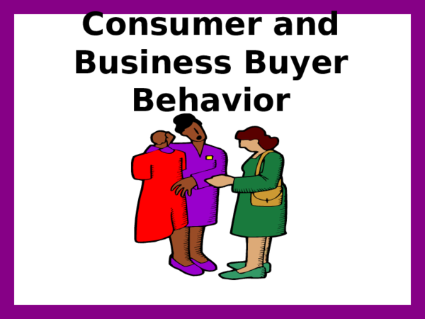 (PPT) consumer and buyer behaviour