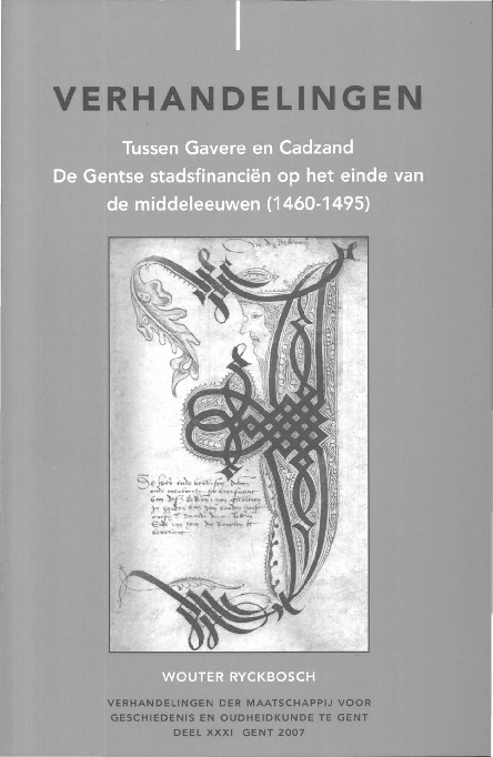 (PDF) Tussen Gavere en Cadzand. De Gentse stadsfinanciën aan het einde van de Middeleeuwen (1460 ...